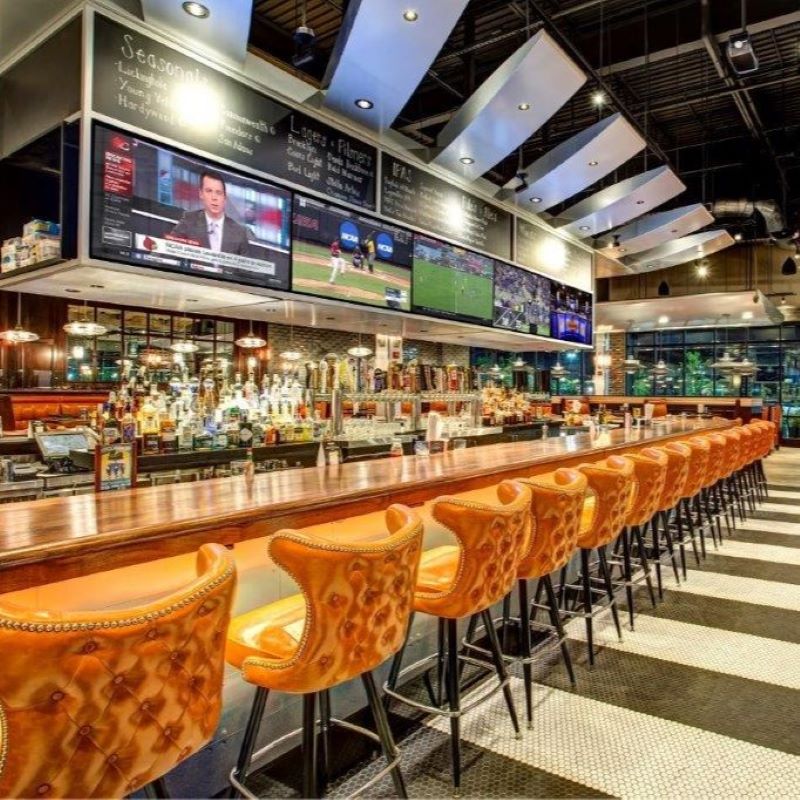 Button Tufted Cowboy Bar Stool – Richardson Seating