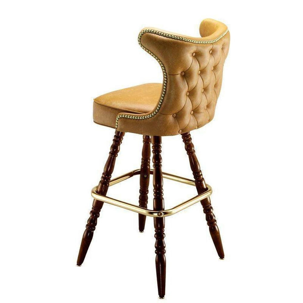 Button Tufted Cowboy Bar Stool – Richardson Seating