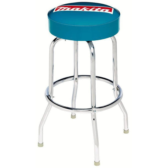 Chrome Frame Single Ring Logo Bar Stool - Richardson Model 1950 ...
