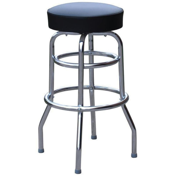 Double Ring Chrome Swivel Bar Stool - 1952 – Richardson Seating