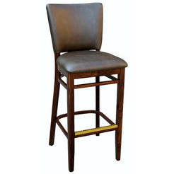 Drake Bar Stool - Upholstered Wood Bar Stool – Richardson Seating